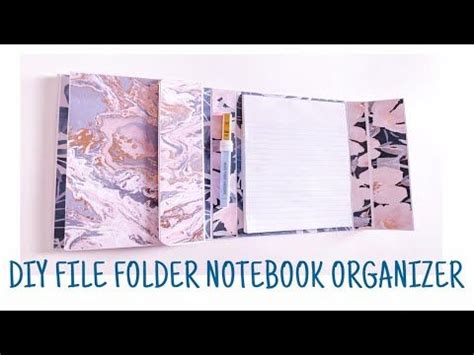 Diy File Folder Notebook Organizer Artofit