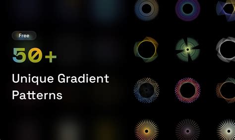 future gradient patterns free figma