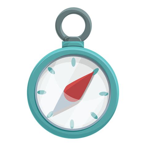 Compass Icon Cartoon Style 14350575 Vector Art At Vecteezy