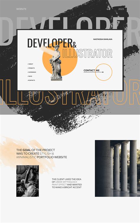 Developer And Illustrator Website On Behance Developer And Illustrator Website On Behance
