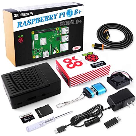 GeeekPi Raspberry Pi B Kit With Raspberry Pi B Motherboard Raspberry Pi B Case With