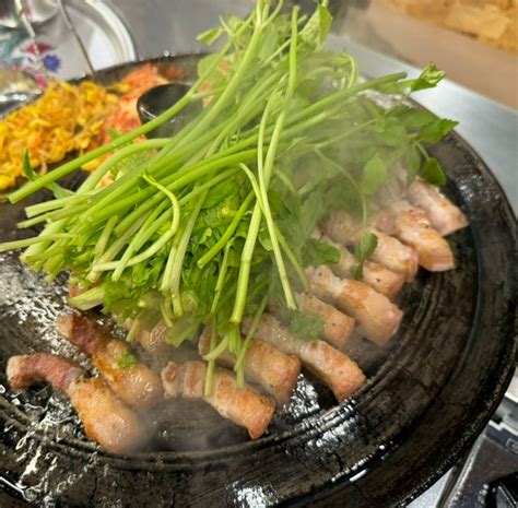포항 효자동 삼겹살 맛집 “목구멍 포항효자점” 미나리삼겹살 먹고 왔어요 네이버 블로그