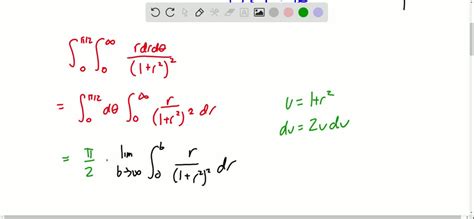 Solved Improper Integrals Improper Integrals Arise In Polar Coordinates