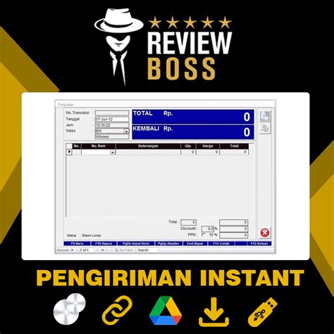Jual Aplikasi Toko Kasir Penjualan Stock Inventory Barang Full Version Premium Software Program