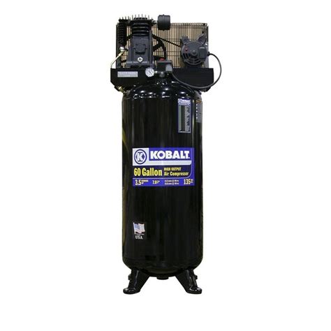 Kobalt 60 Gallon High Output Air Compressor 7 Hp Each Delivery Or