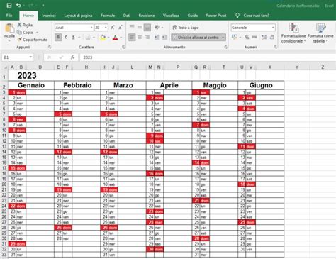 Foglio Excel Calendario 2023 Pdf Por Imagesee Vrogue Co