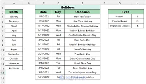 How To Track Attendance In Excel With Detailed Steps ExcelDemy