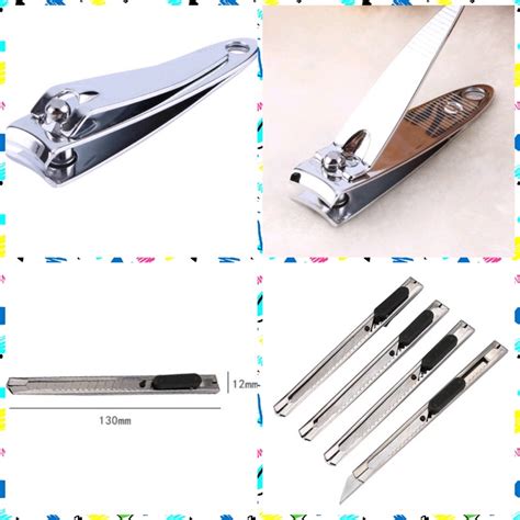 กรรไกรตัดเล็บ สแตนเลส คัตเตอร์ สแตนเลส มีดคัตเตอร์ คัตเตอร์อเนกประสงค์ พร้อมส่ง Azalea Health