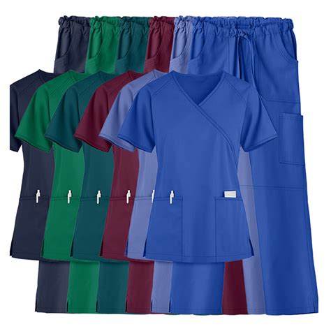 Custom High Quality Medical Nurse Fashion Scrubs Suits Women Hospital