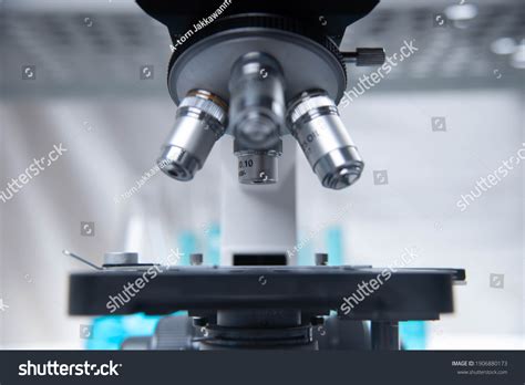 Laboratory Micro Science Medicine Microscope Research Stock Photo ...