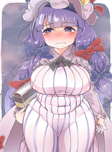 Patchouli Knowledge Touhou Drawn By Qralto Danbooru