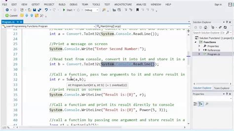 3 C Functions Urduhindi Youtube