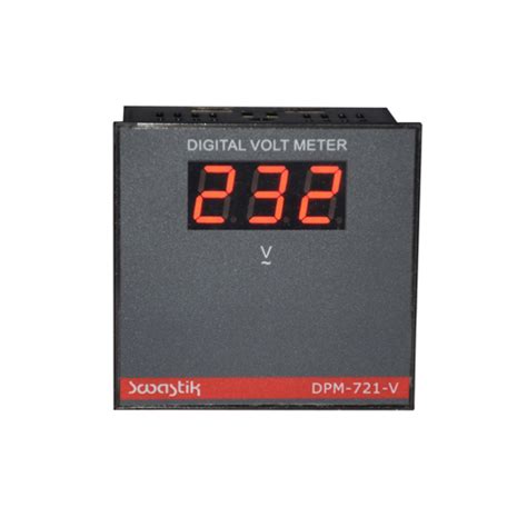 Digital Ac Volt Meter Application Industrial At Best Price In