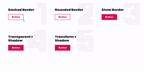 HOVER EFFECTS FOR BUTTONS