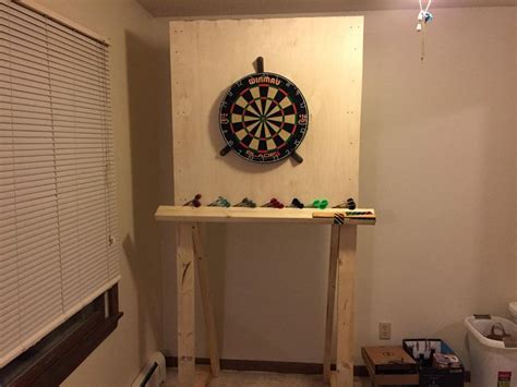 Dart Board Fun Diy Bar Decor Darts Setup Distance Diy Ideas Basement New Homes