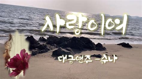 사랑이여 유심초 대금연주 슈나 Youtube