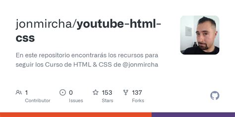 Youtube Html Css CursosCSS Border Outline Html At Main Jonmircha Youtube Html Css GitHub
