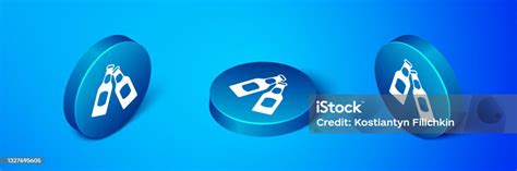 파란색 배경에 격리 된 등색 맥주 병 아이콘 파란색 원 버튼입니다 벡터 0명에 대한 스톡 벡터 아트 및 기타 이미지 0명