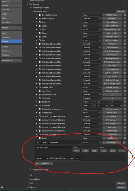 Cant Access Asset Browser Right Click Menu Solved Basics