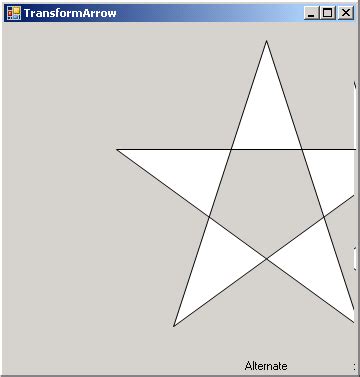 Graphicspath Draw With Fillmode Winding Graphic Path D Vb Net
