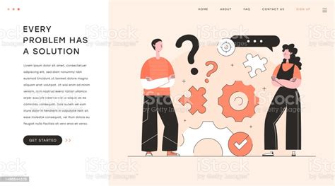 Problem Solution Vector Illustration Stock Illustration Download Image Now Jigsaw Piece