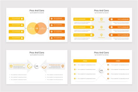 comparison pros and cons powerpoint template nulivo market