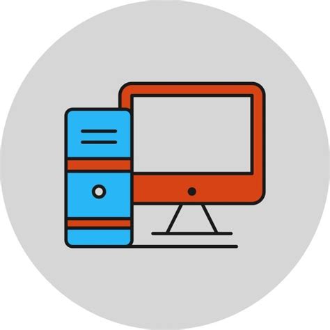 Personal Computer Icon For Your Project