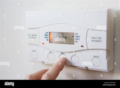 Central Heating Timer Hi Res Stock Photography And Images Alamy