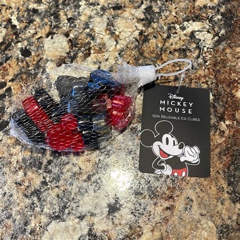 Disney Kitchen 3 New Mickey Mouse Reusable Ice Cubes Poshmark