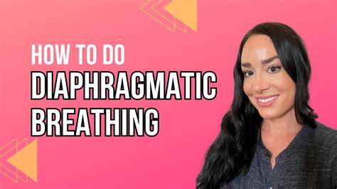Diaphragmatic Breathing Exercises Speech Therapy