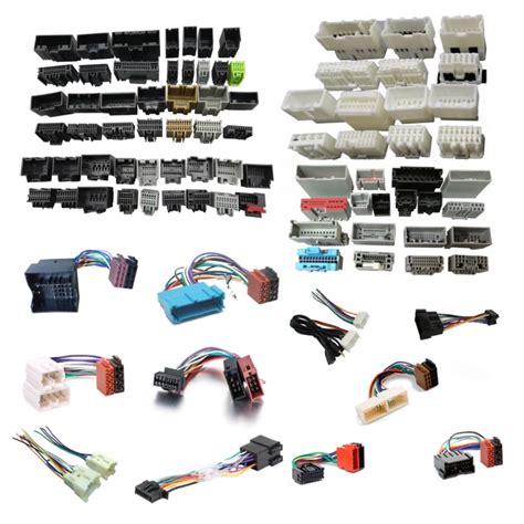 16 Pin Automotive Male Female Iso Wiring Harness Connectors Male