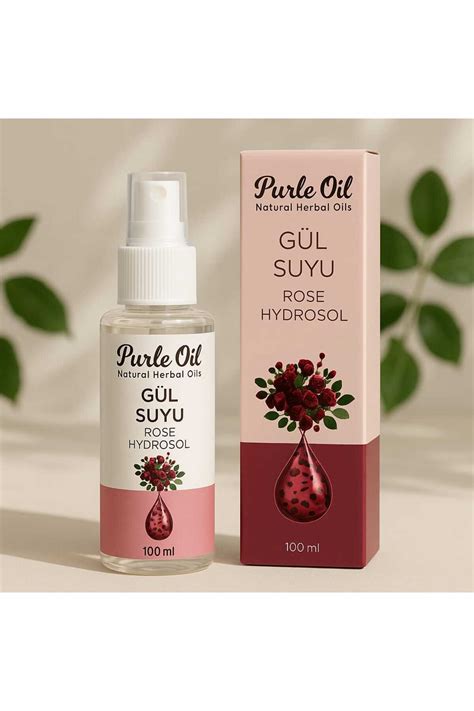 Purleoİl Purle Oil Gül Suyu Ispartanın Gül Bahçelerinden Cildine