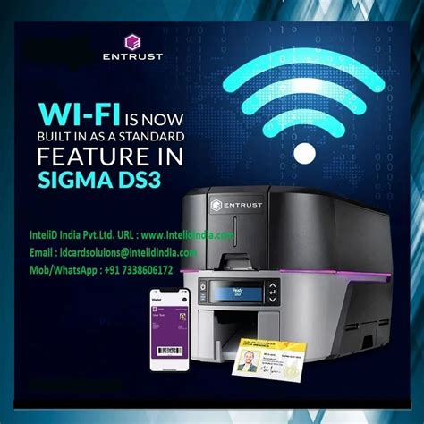 Entrust Ds3 Duplex Wifi Employee Corporate Id Card Printer At ₹ 148500