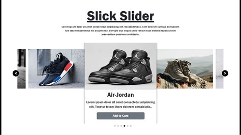 Responsive Slick Slider With Body Section Using Html Css JQuery Plugin YouTube