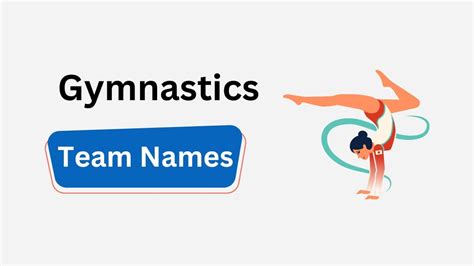 220 Dazzling Gymnastics Team Names With Cool Awesome And Gender