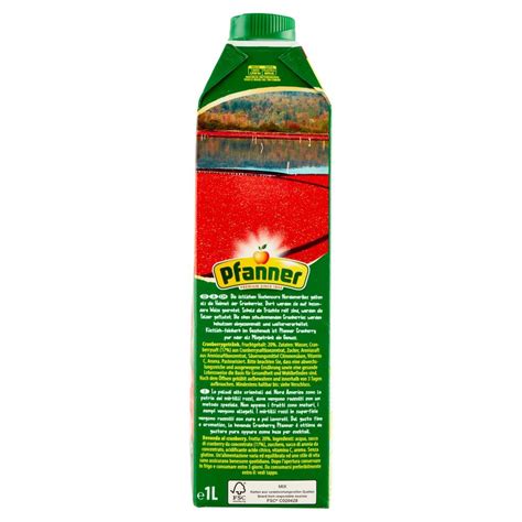 Pfanner Cranberry Everli