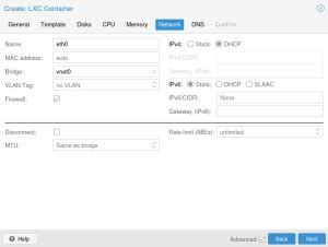 Setup Simple Zone With SNAT And DHCP Proxmox VE