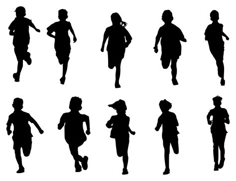 Running Silhouette 2 2993821 Clipart Library