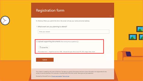 Email A Link To A File That Has Been Uploaded Via Microsoft Forms Submission Rishona Elijah