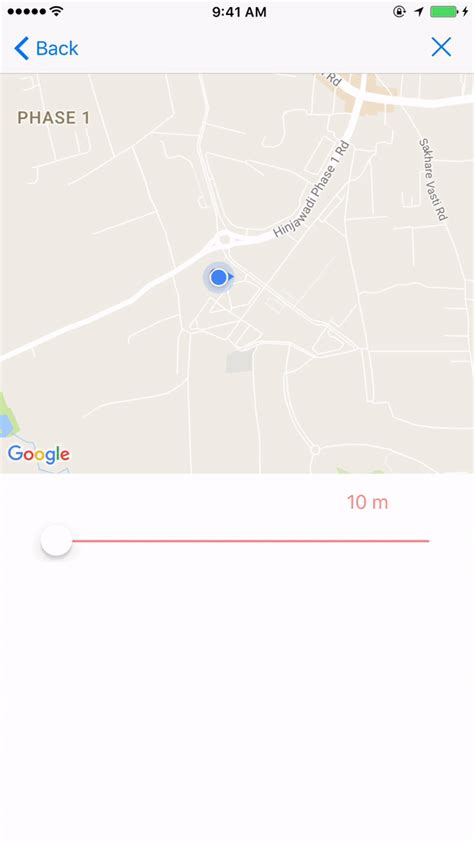 Ios Resize Drag And Scale GMSCircle In Google Map Objective C
