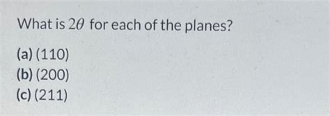 Solved The Figure Below Shows An X Ray Diffraction Pattern Chegg