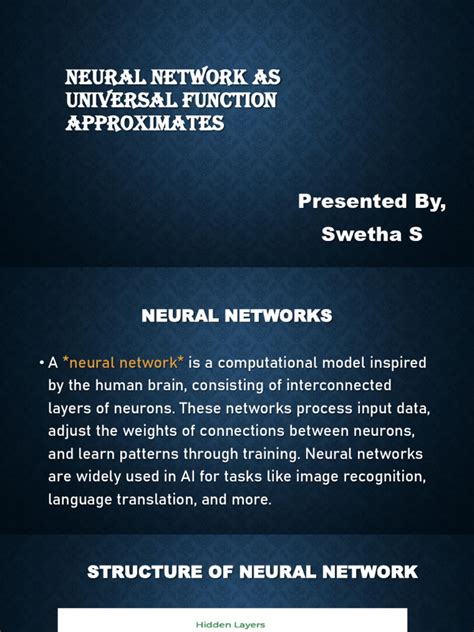 Neural Network As Universal Function Approximates Pdf Artificial Neural Network