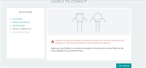 Arduino Create And Raspberry Pi Connection Error Cloud Editor Arduino Forum
