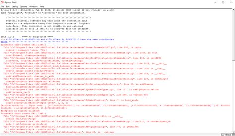 How To Fix Python Shell Issue During Input Of Ligand In Autodock Tools Researchgate