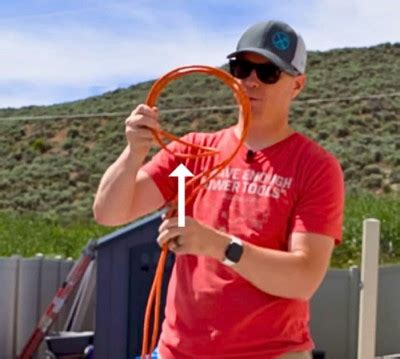 How To Wrap Extension Cords Cables And Hoses