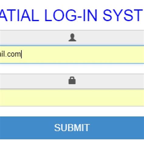 Login Portal On The Web Based Geographic Information Systems