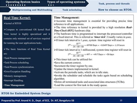 Rtos For Embedded System Design Ppt