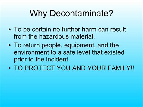 Decontamination Ppt