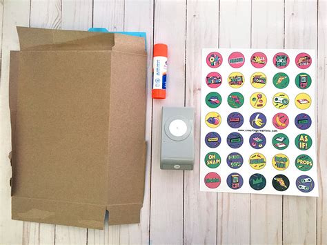 Make A 90s Pogs Game With This Free Printable Creating Creatives