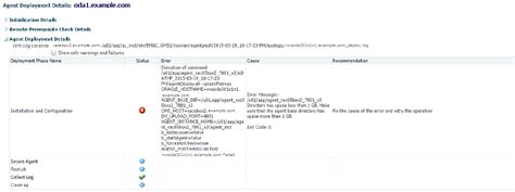 Troubleshooting Oracle Database Appliance Plug In